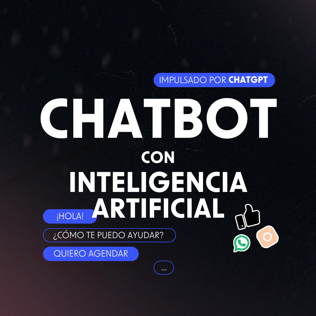 Chatbot con Inteligencia Artificial para WhatsApp, Instagram y más ...